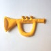 Toy Trumpet Felt Toys Toy Instruments Stuffed Trumpet - Etsy