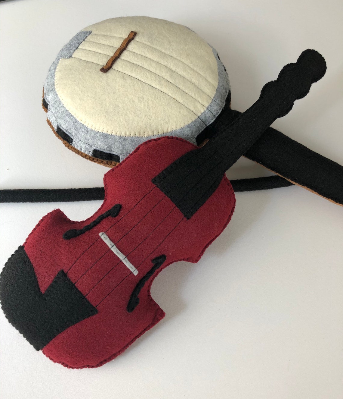 Violin Toy Violin Felt Toys Plush Violin Fiddle Baby - Etsy