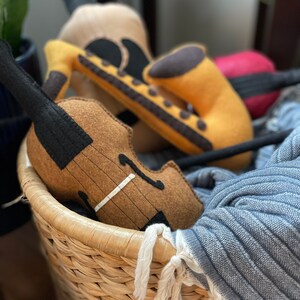 Violin, Toy Violin, Felt Toys, Plush Violin, Fiddle, Baby Violin, Music ...