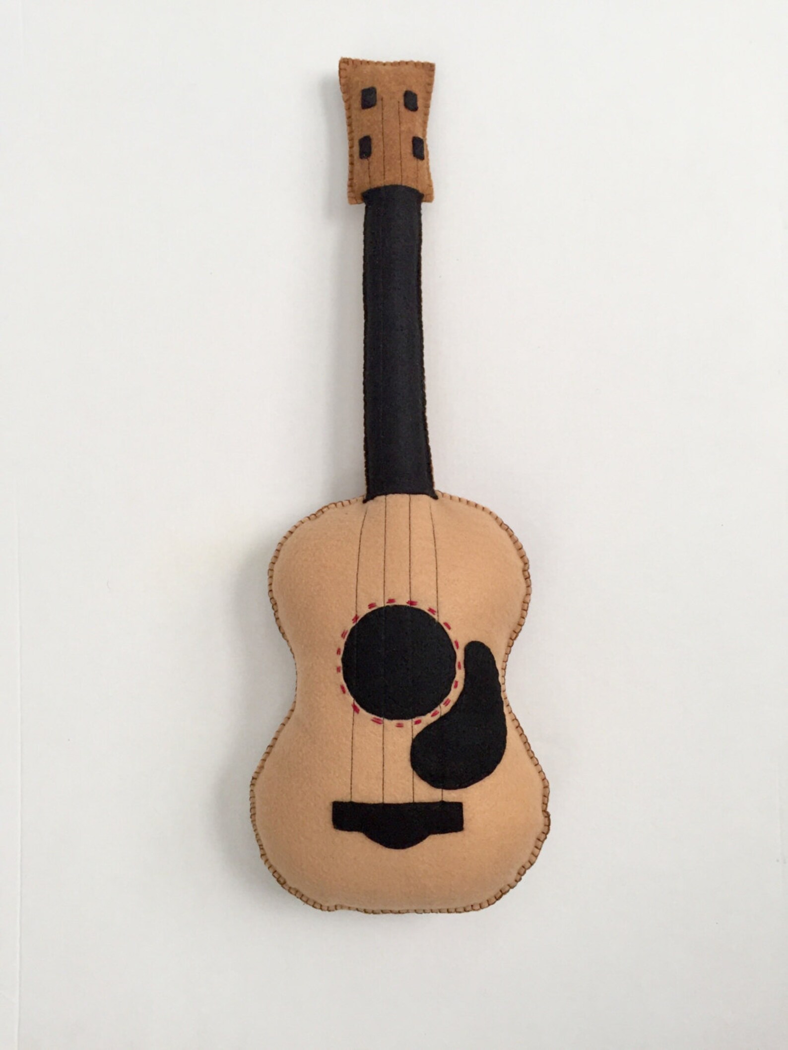 Toy Guitar Plush Guitar Felt Guitar Pretend Play Stuffed | Etsy