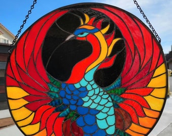 Fiery Phoenix - Etsy