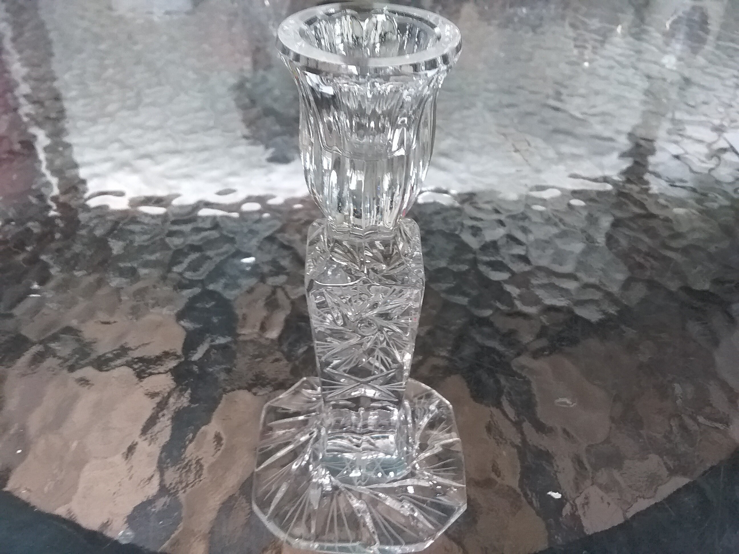 Gorgeous Single Crystal Sunflower Design Candlestick - Etsy