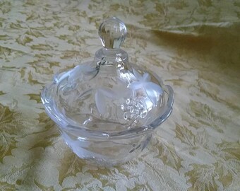 Etched Candy Dish - Etsy