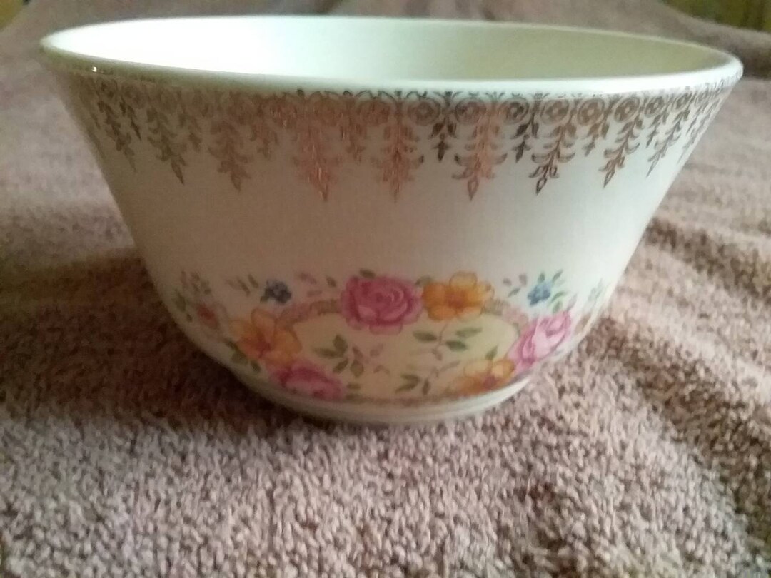 Edwin M. Knowles China Semi Vitreous Bowl - Etsy