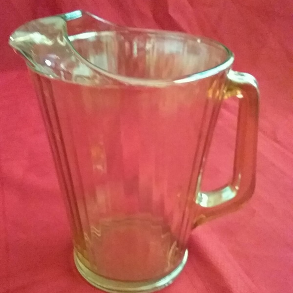 Carnival Glass Pitcher Etsy