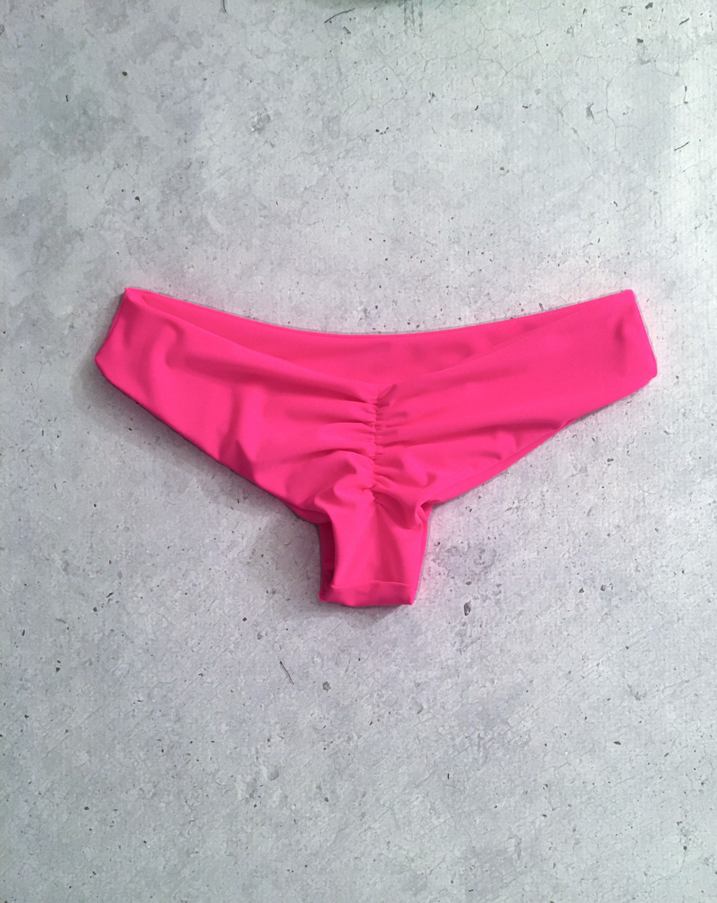 Brazilian Cheeky Bikini Scrunch Bottom Swimwear / Seamless - Etsy Canada