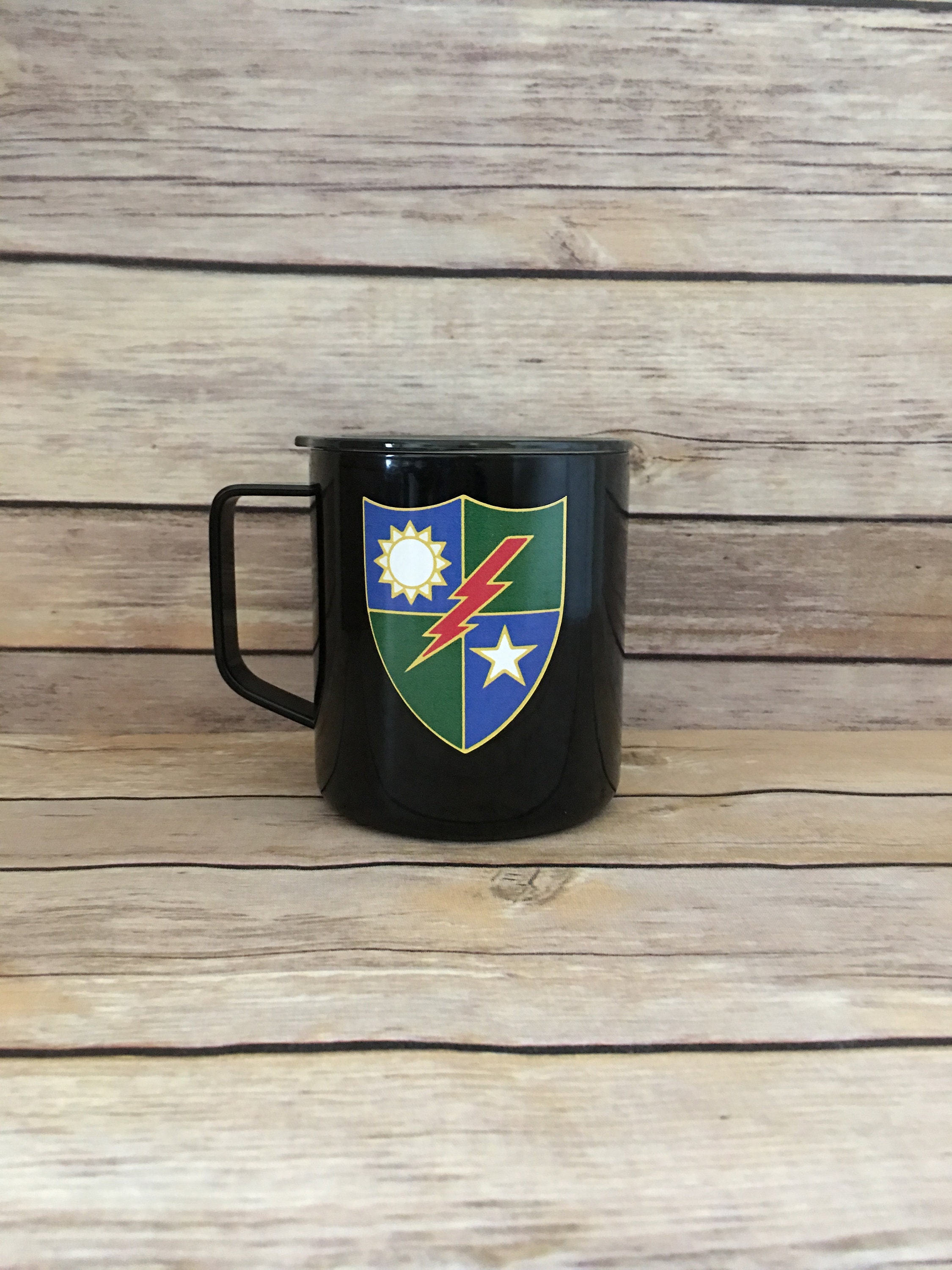 Army Ranger Water Bottle Coffee Mug or Tumbler with Straw | Etsy