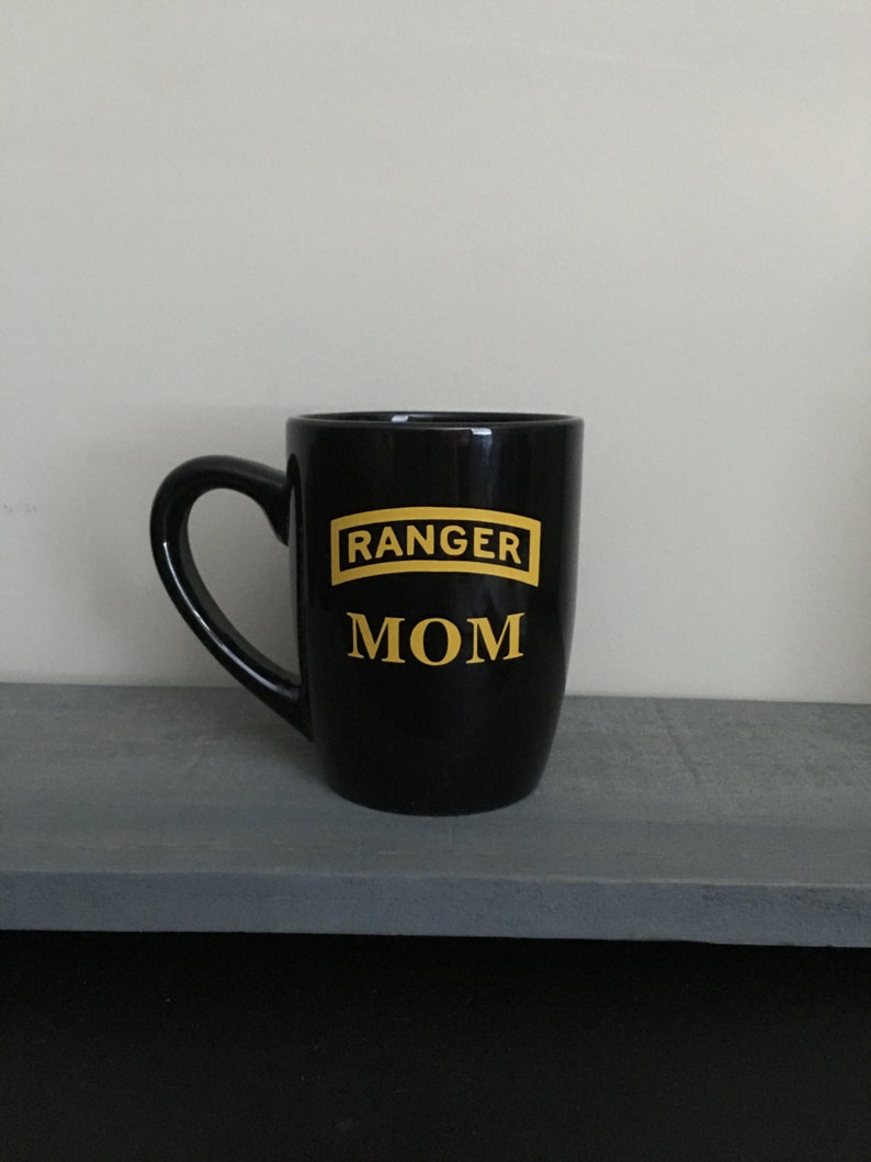 Army Ranger Dad Mom Coffee Mugs Military Ranger Battalion Etsy