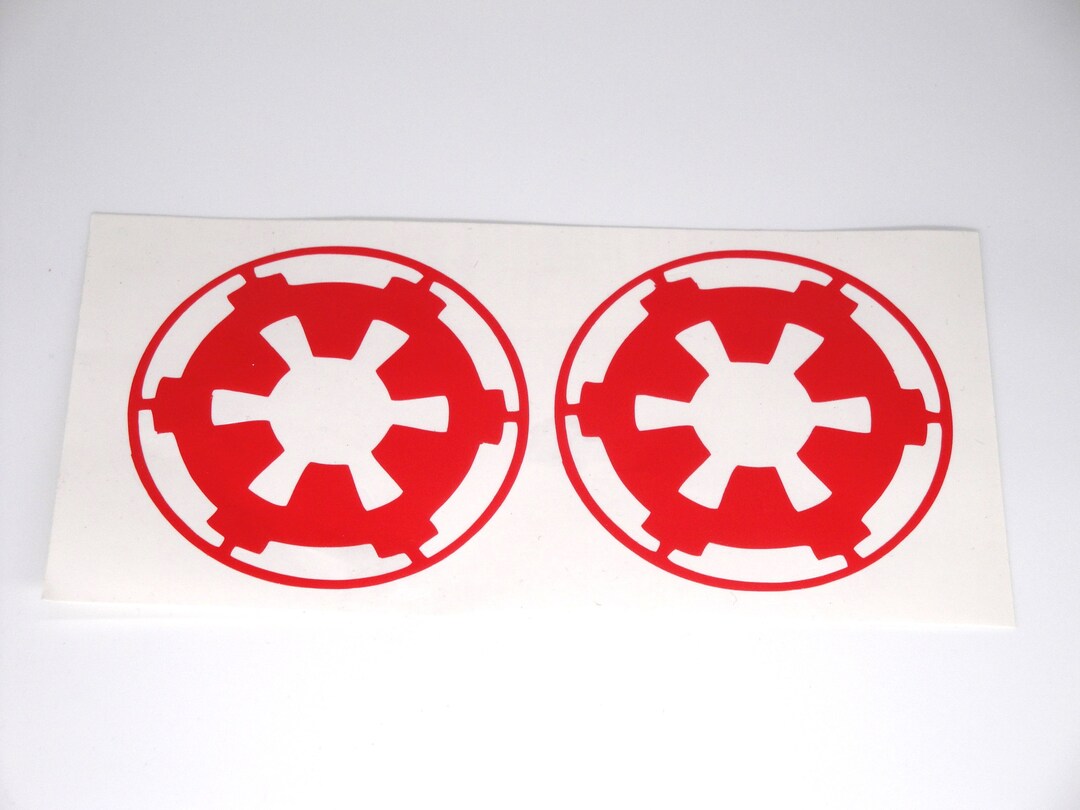 AT-AT Pilot Cog Vinyl Sticker - Etsy