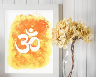 Om Symbol Print Om Symbol Poster Om Symbol Art Om Symbol - Etsy