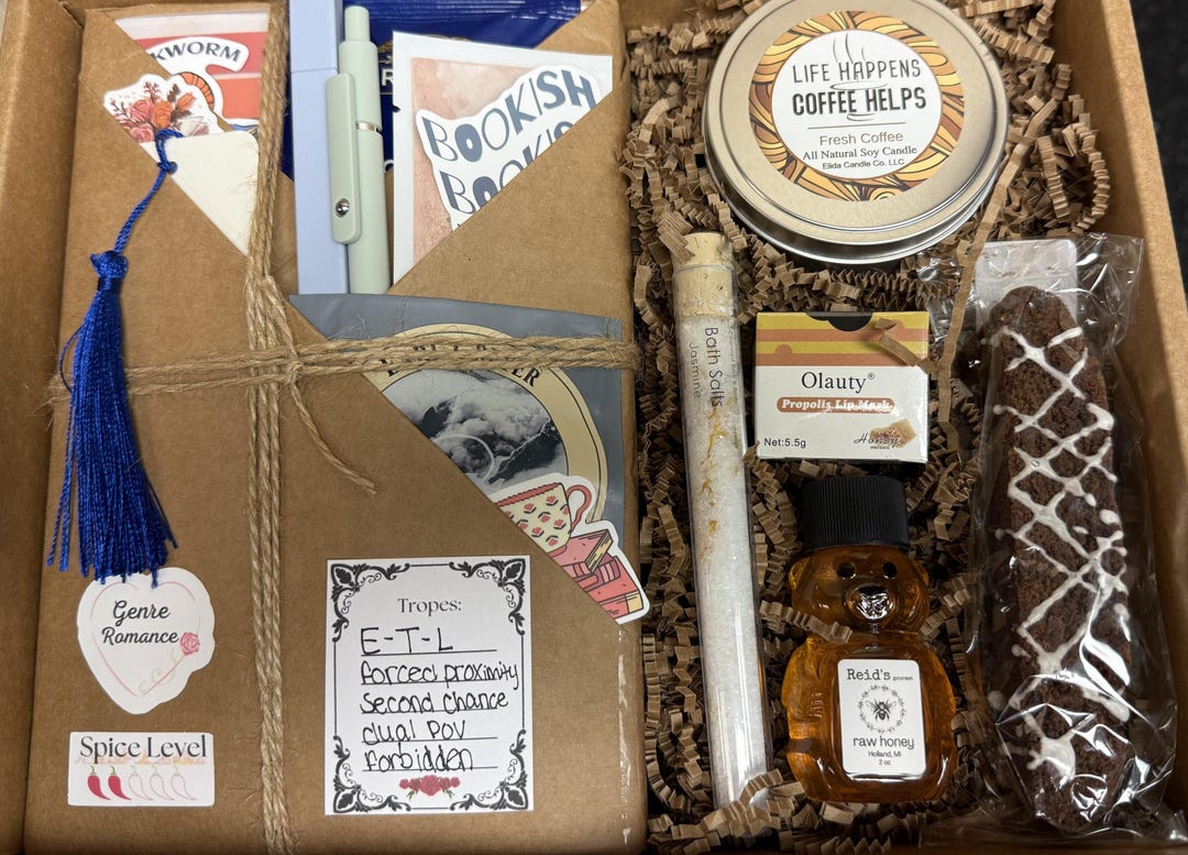Storytime & Self Care Gift Basket, Book Lovers Gift Basket, Self Care ...
