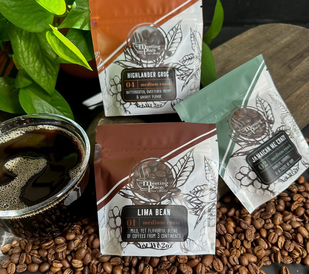 Coffee Sampler Gift Set, Three Coffee Samplers, Gourmet Coffee Gift ...