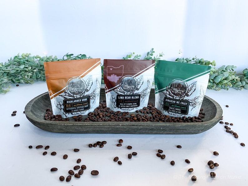 Coffee Sampler Gift Set Three Coffee Samplers Gourmet Coffee - Etsy