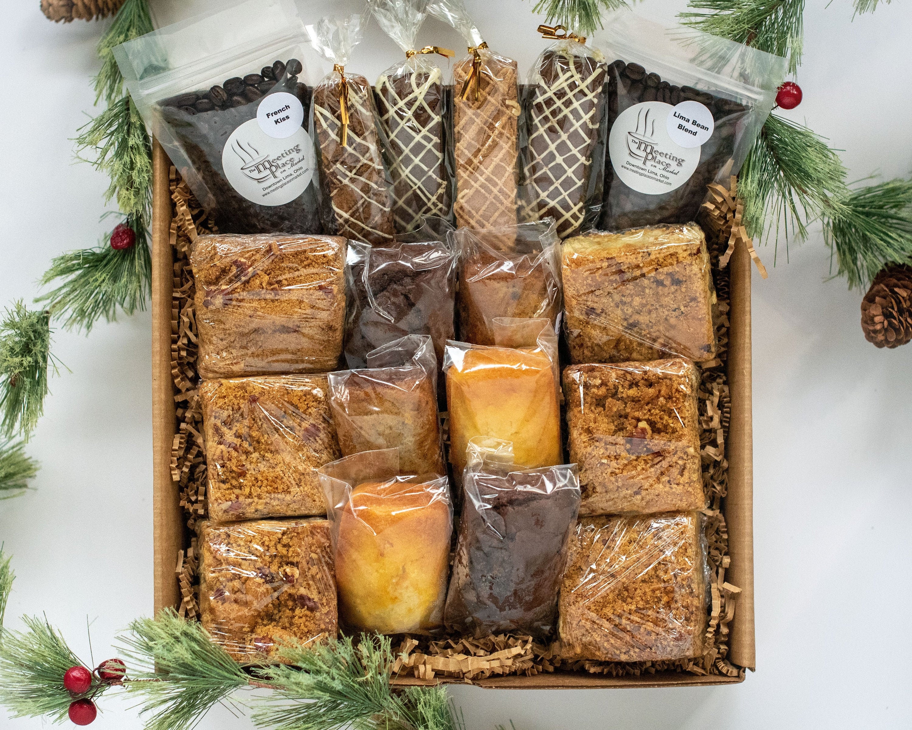 Premium Holiday Breakfast Gift Basket with Homemade Baked | Etsy