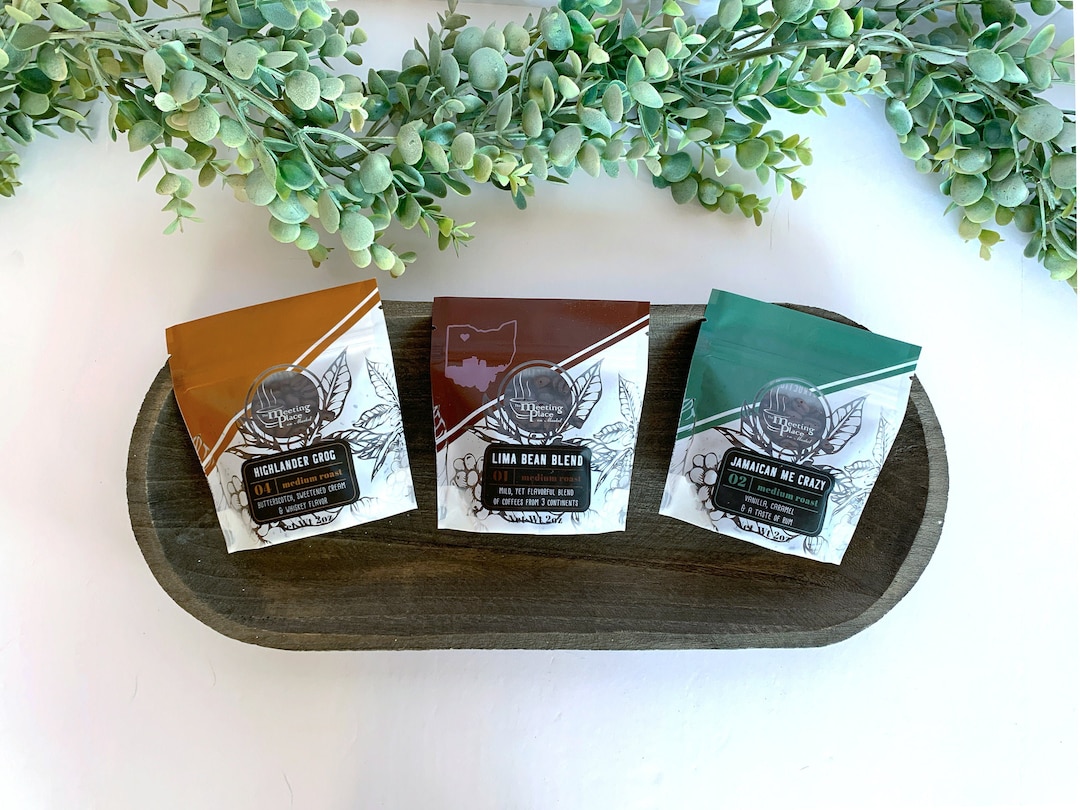 Coffee Sampler Gift Set Three Coffee Samplers Gourmet Coffee - Etsy