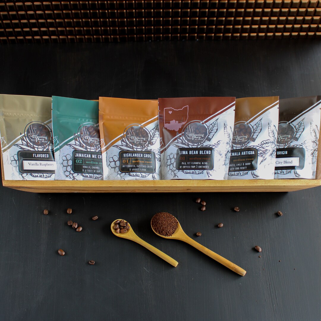 Coffee Lover Thank You Gift Set of 6 Gourmet Coffees, Flavored/origin ...