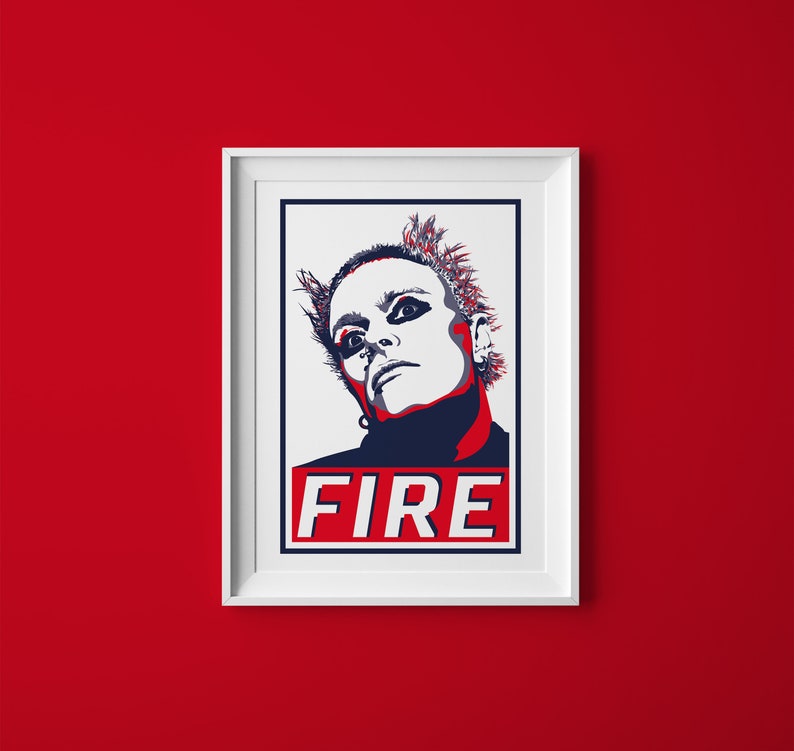 Keith Flint A3 Art Print Keef the Prodigy Firestarter | Etsy