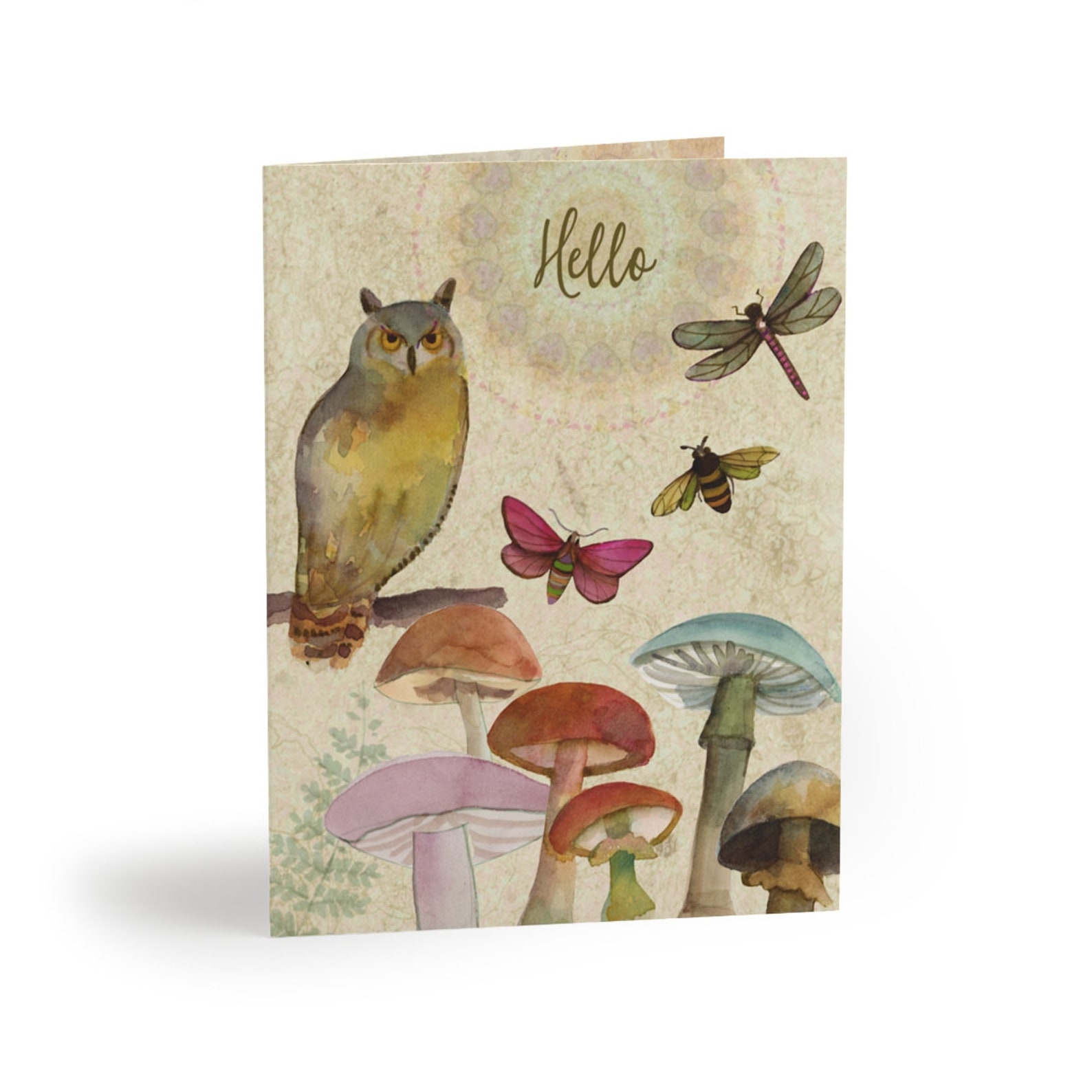 Cottagecore Note Cards, Watercolor Artcard Packs of 8, 16, and 24 Pc - Etsy