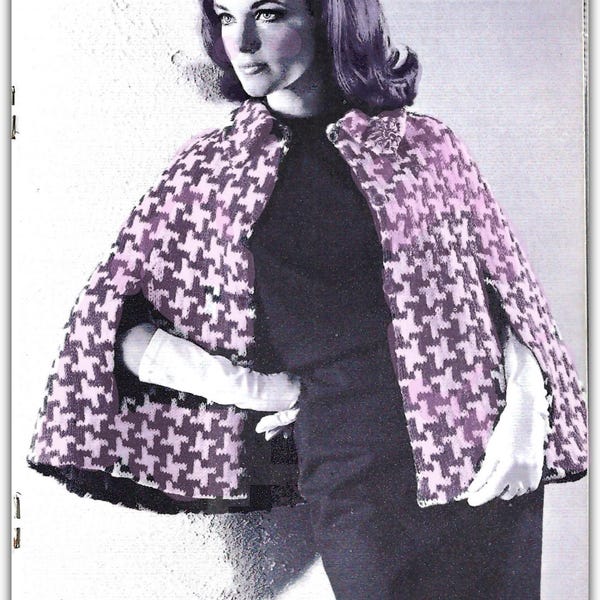 1960s Cape Pattern - Etsy