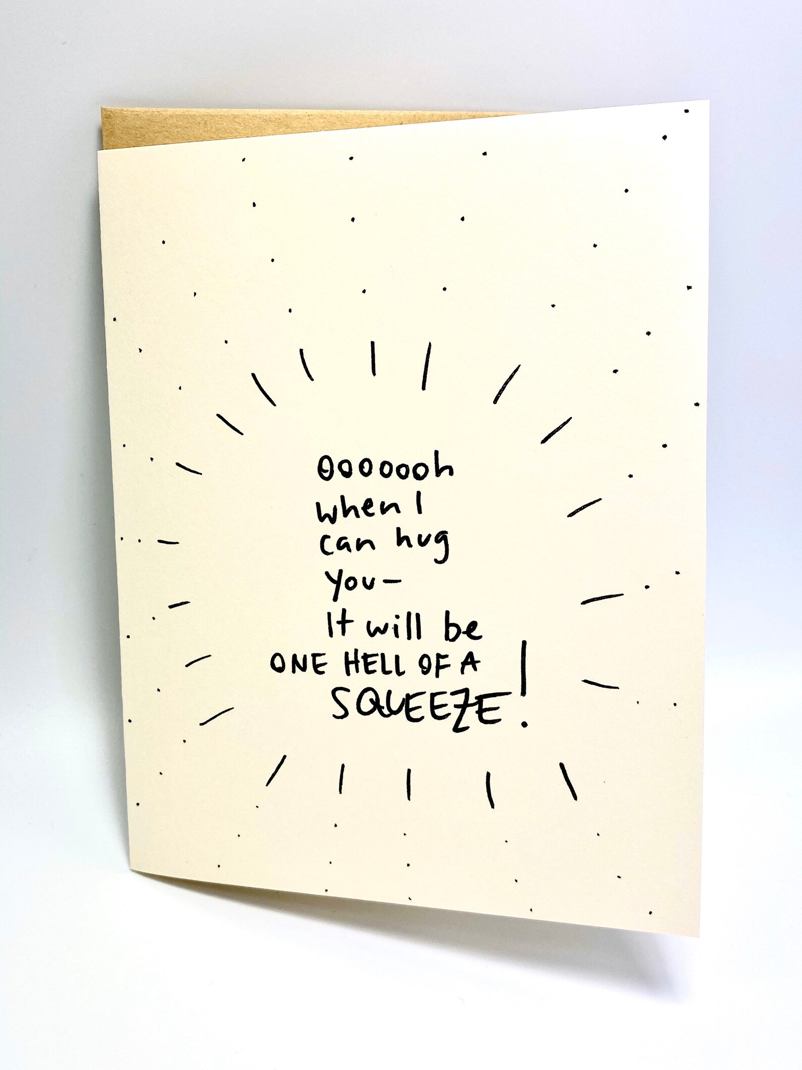 Hug Card, Social Distance/quarantine Card, Reach Out With Love - Etsy