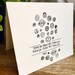 Geographic Print Thank You Card, Science Lover Thank You Card - Etsy