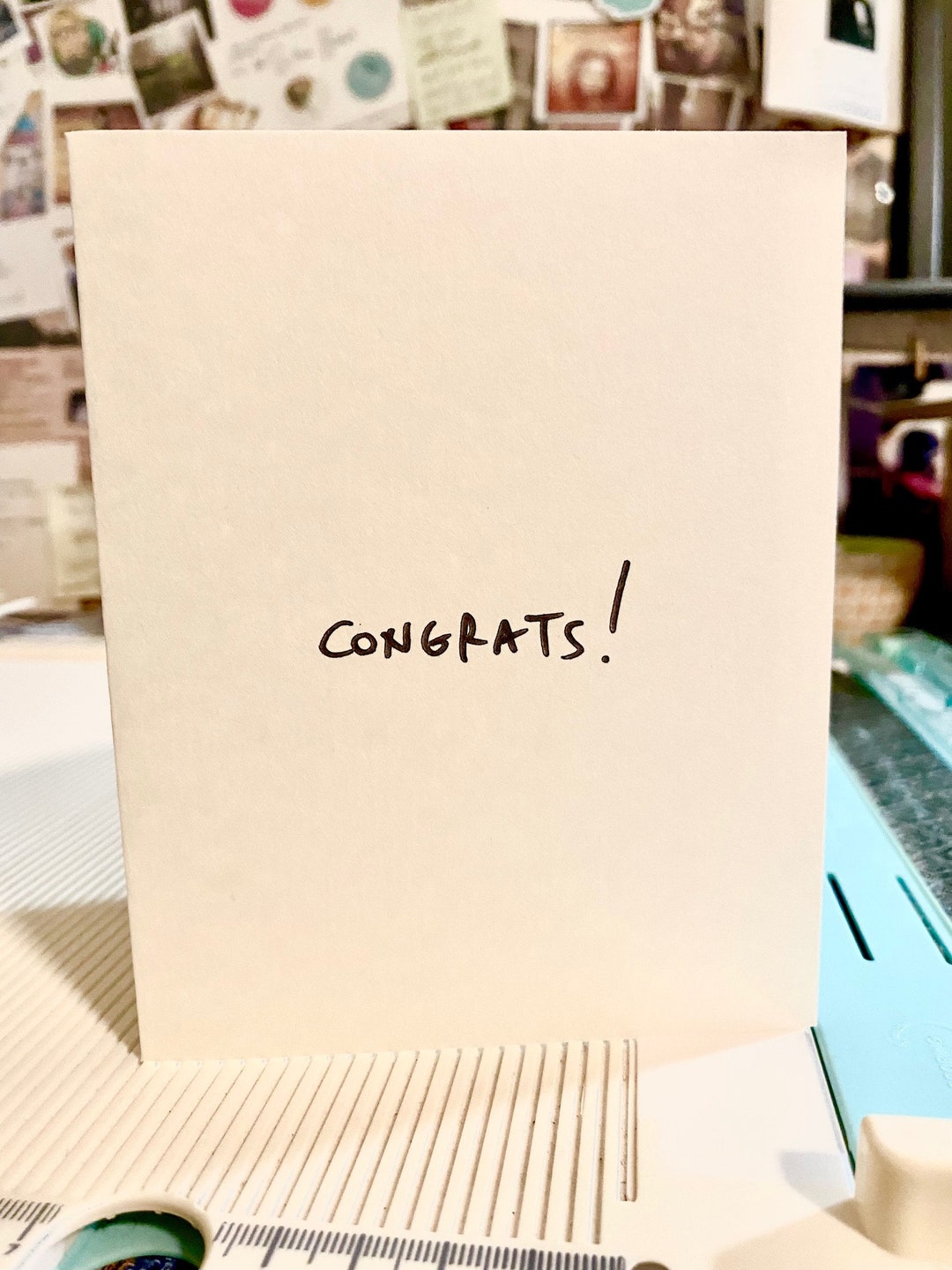 Congrats! Congratulations Card - Etsy