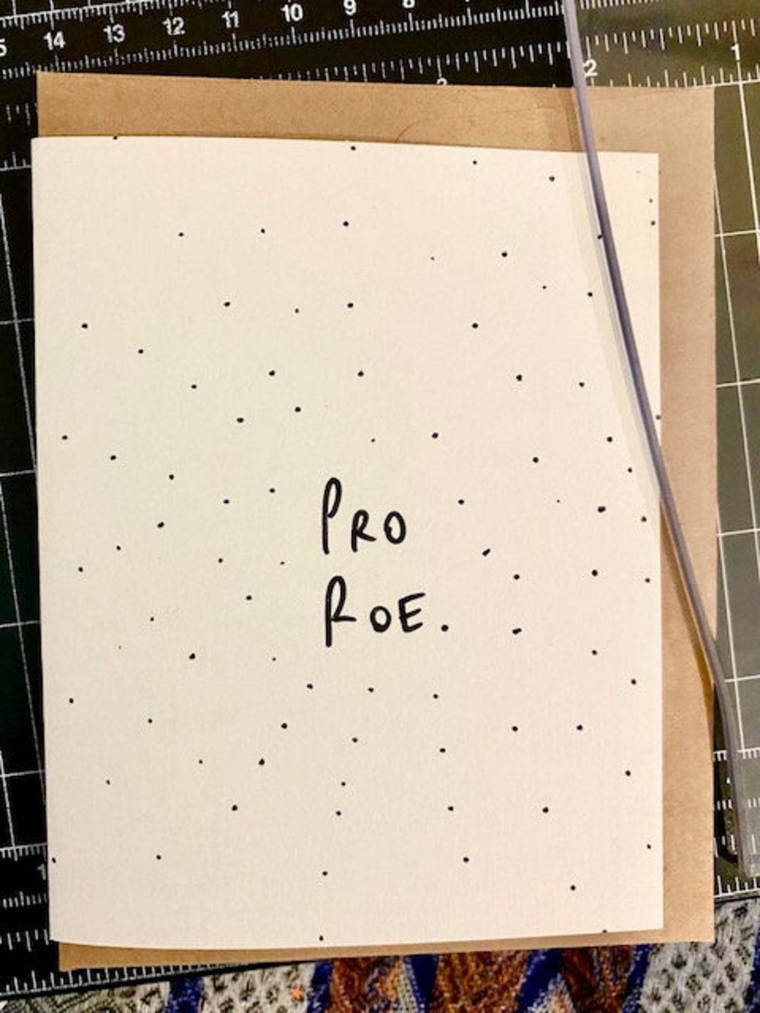 Pro Roe Card - Etsy