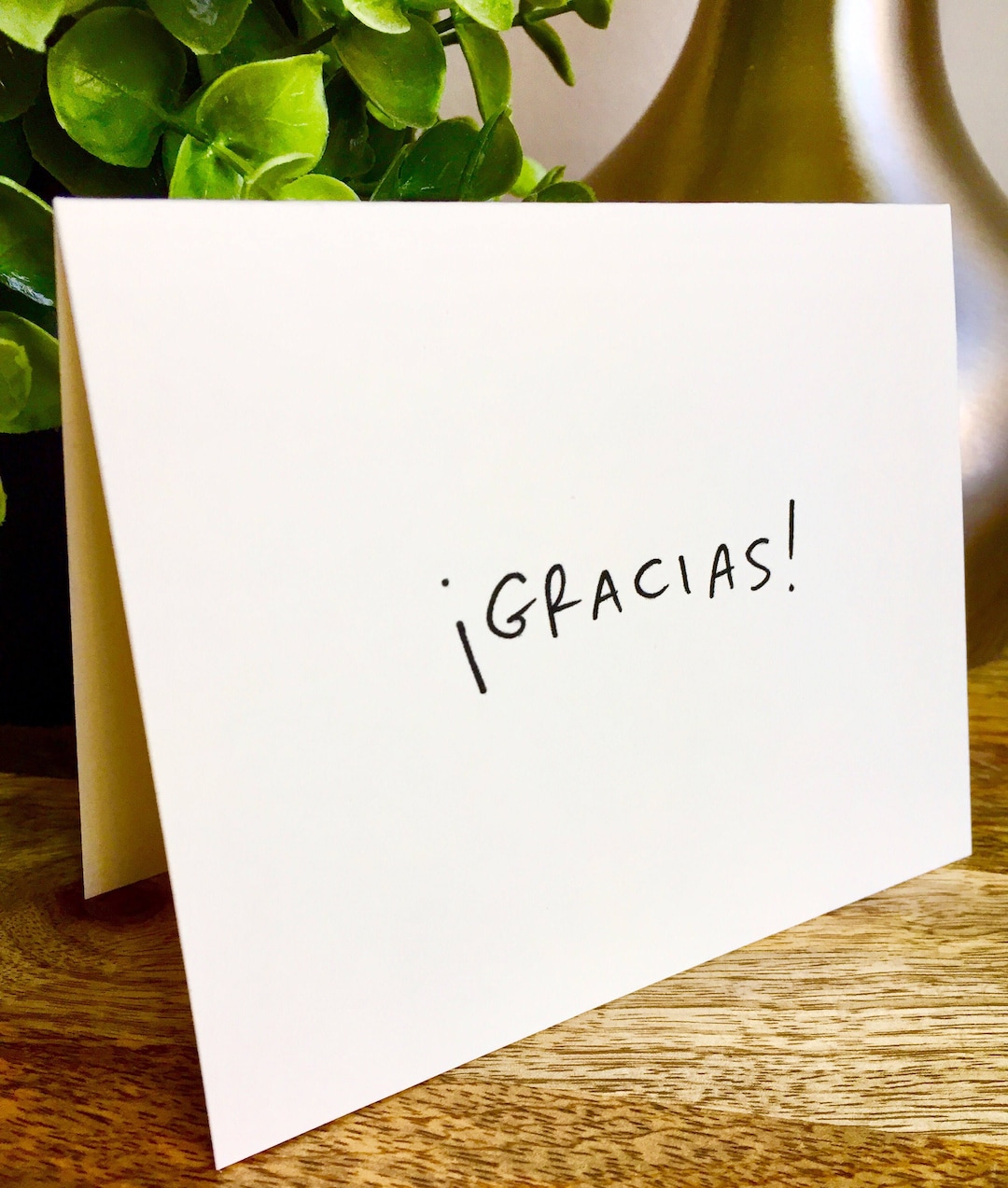 Gracias Card - Etsy
