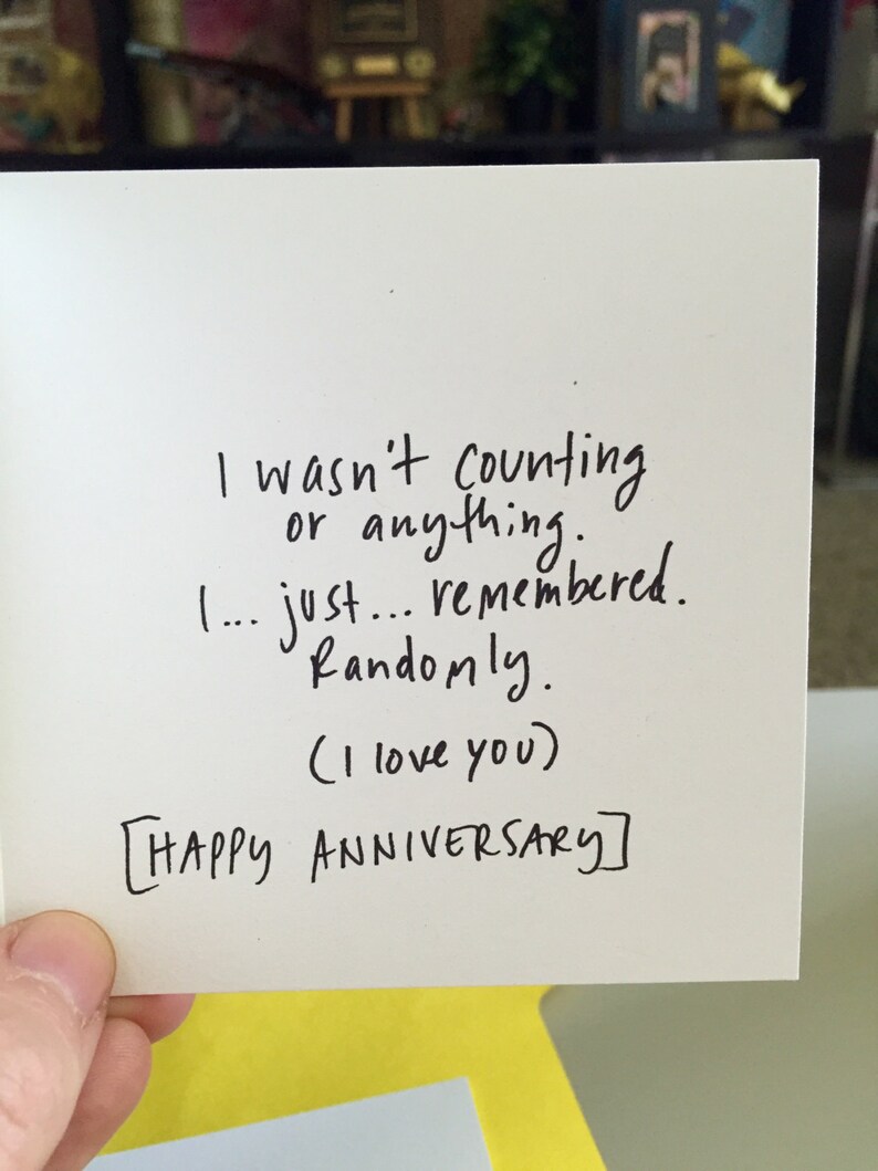 365 Days Together, First Anniversary, Toothbrush Love Card - Etsy