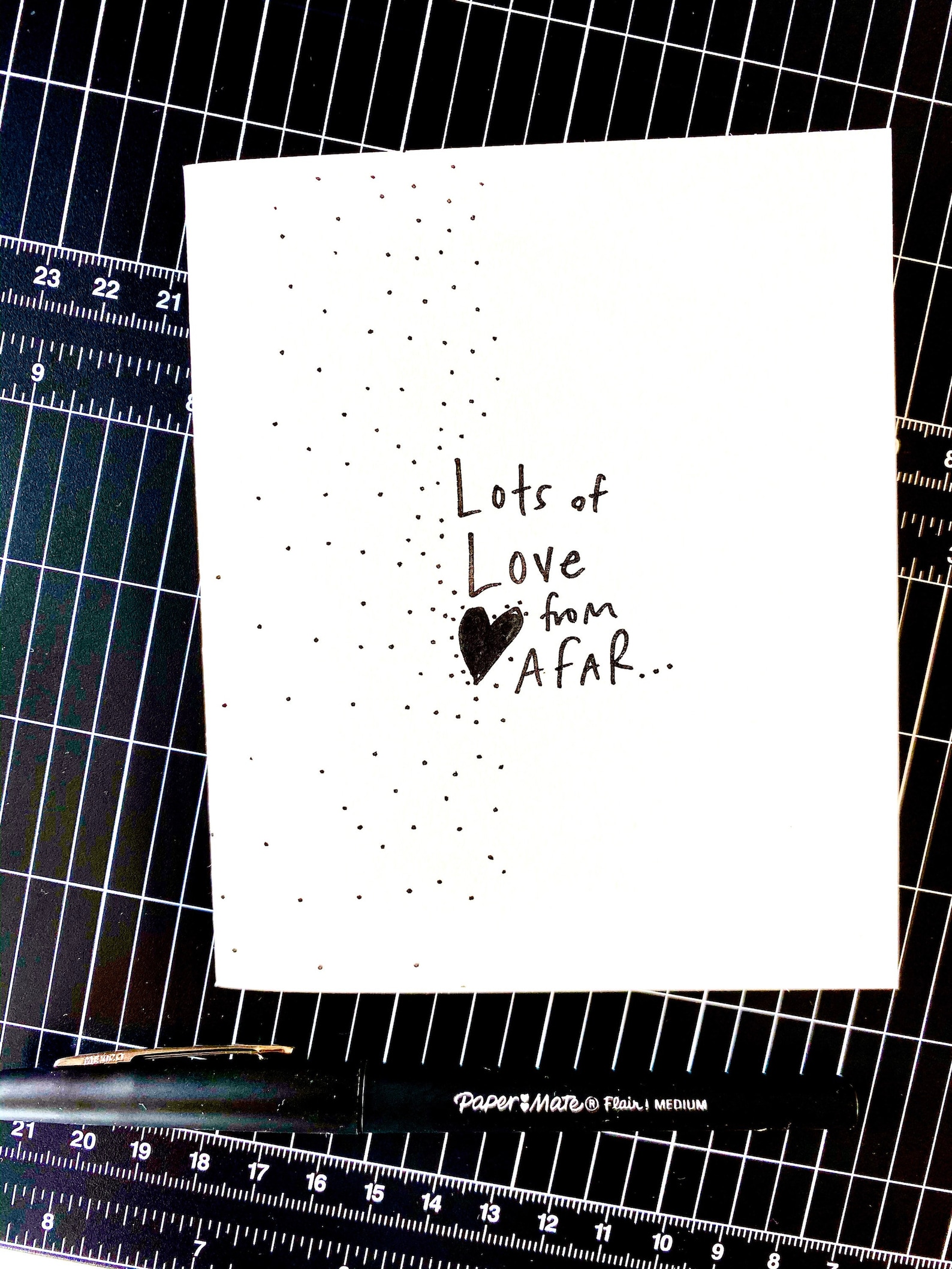 Lots of Love From Afar Card, Social Distance/quarantine Card, Reach Out ...