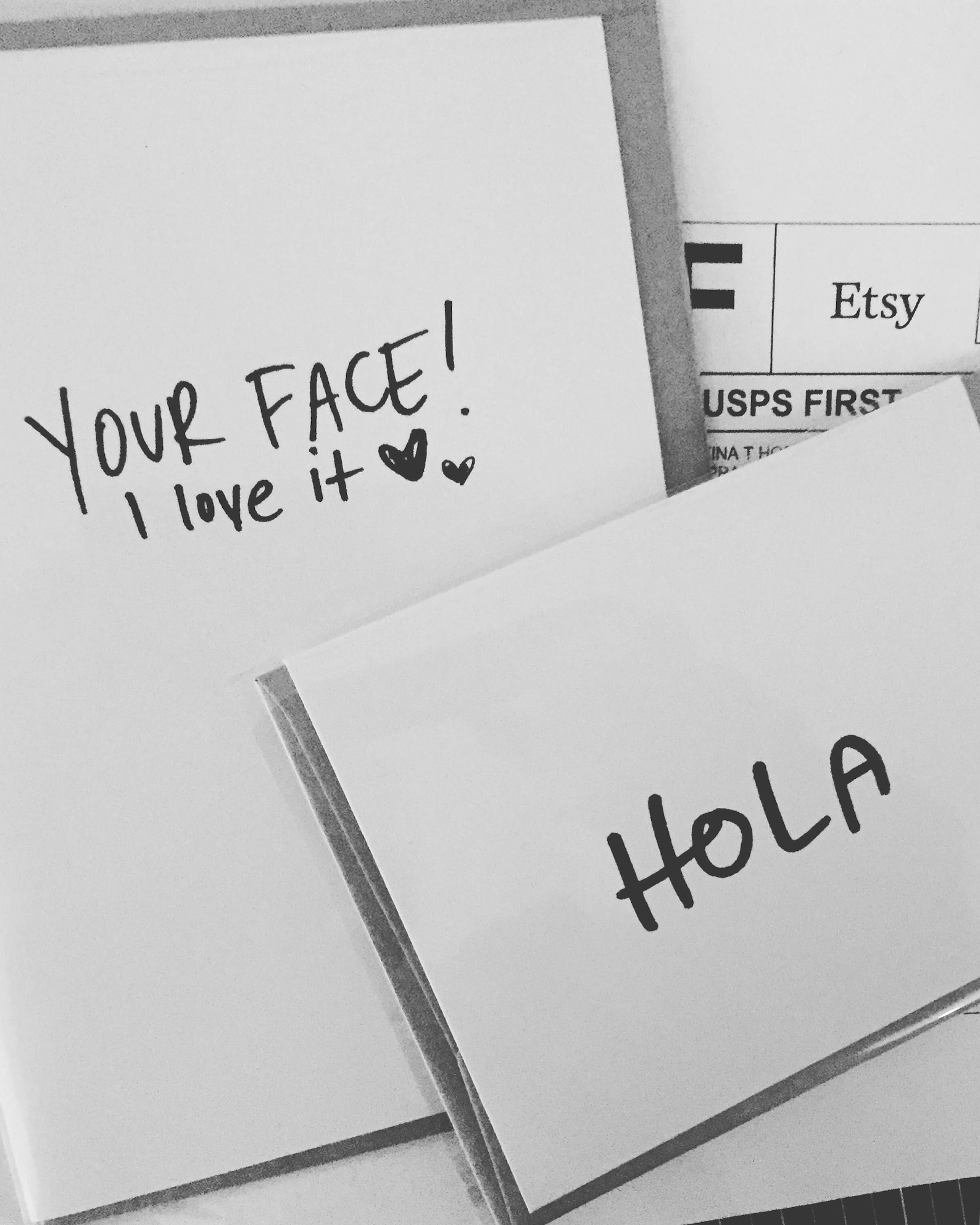 Hola Card Hello Card - Etsy