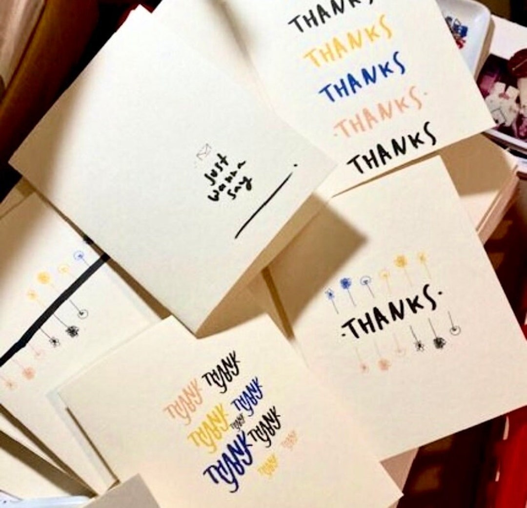 5 : Thank You Cards, Reach Out and Say Thanks! Card Set, Flower Cards ...