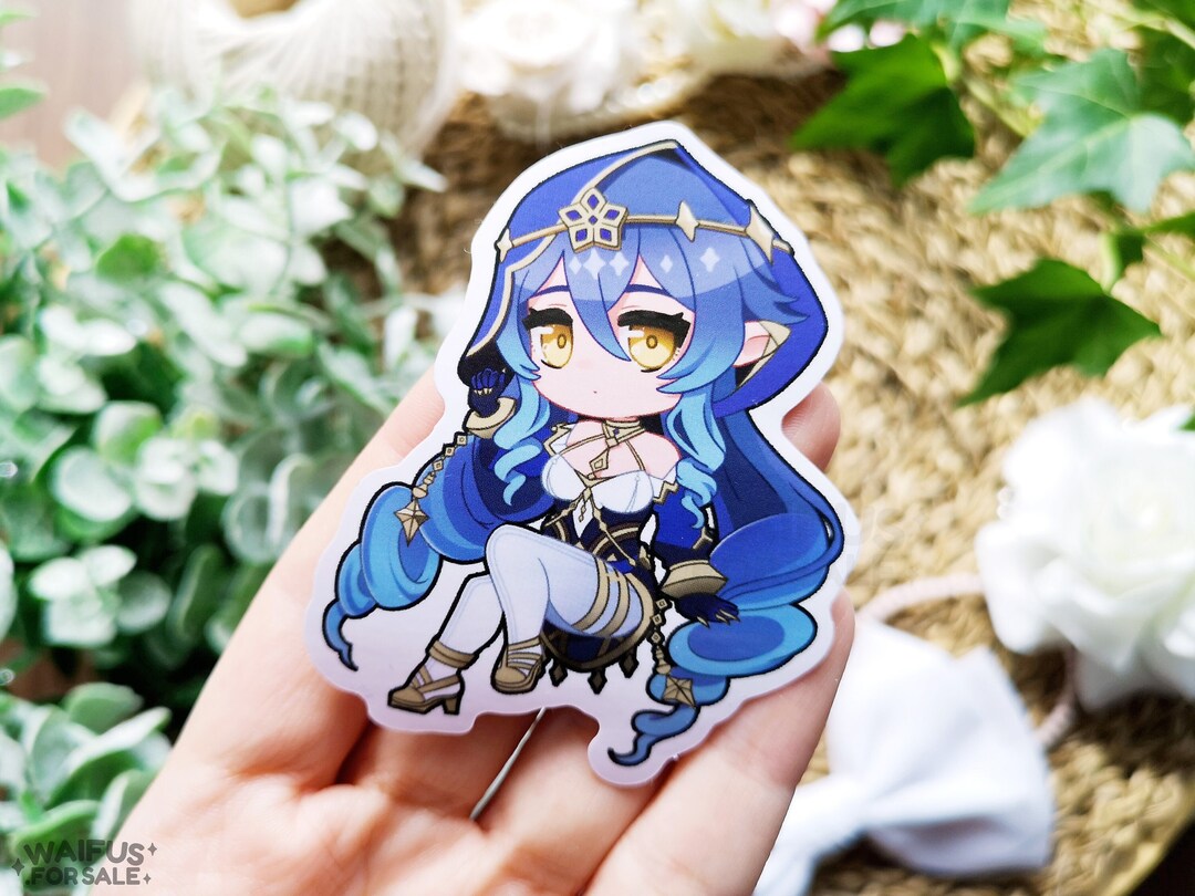 Layla Genshin Impact Vinyl Sticker - Etsy