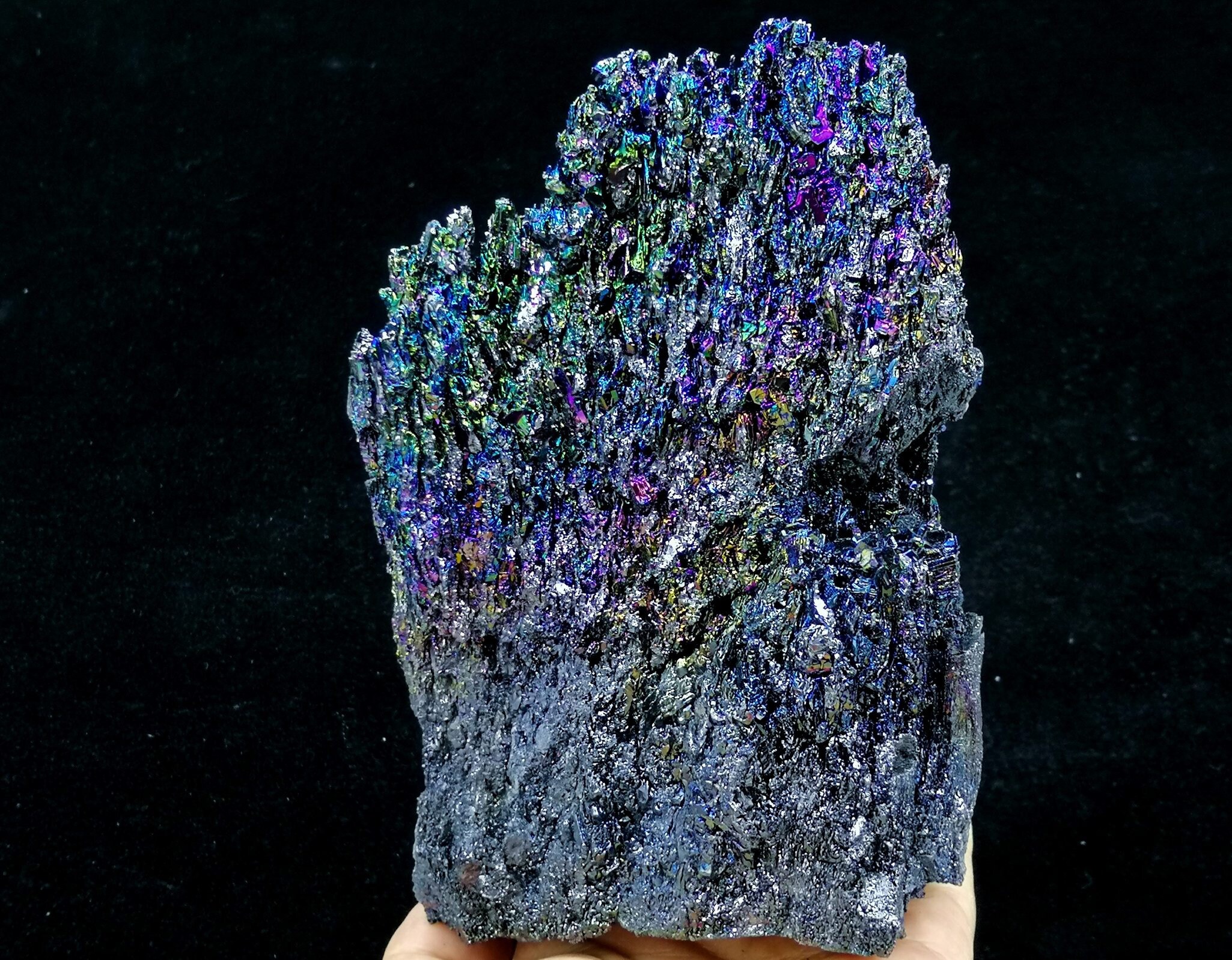 135mm 688g LARGE RAINBOW the most IRIDESCENT Silicon Carbide | Etsy