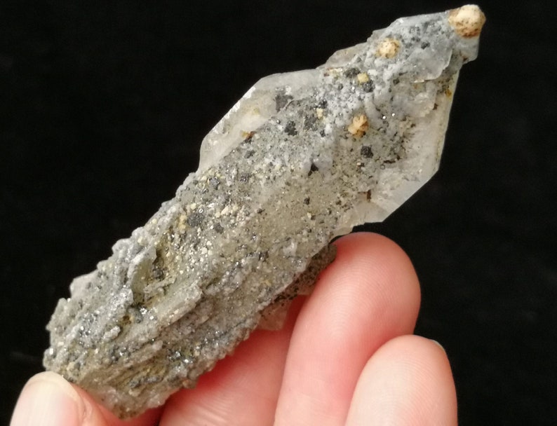 UNUSUAL Terminated Skeletal Quartz With White Dolomite From Inner ...