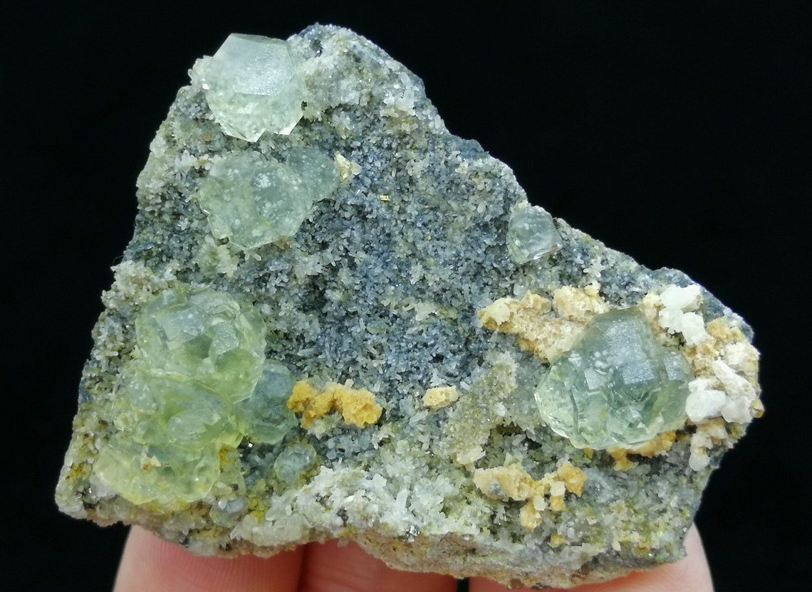 51mm Clear Transparent Stepped Cubic Light Green Fluorite - Etsy