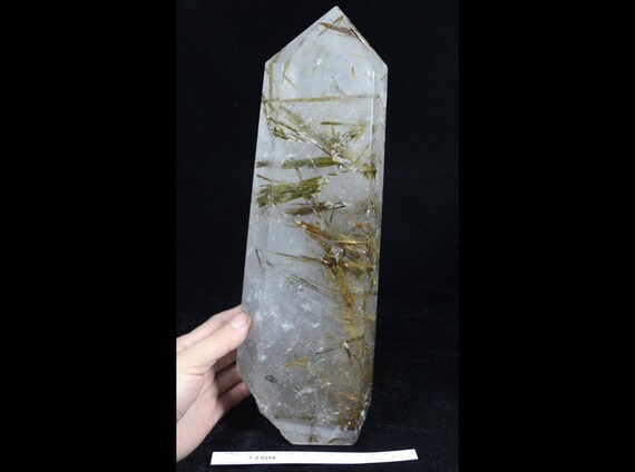 4820g 313mm LARGE well polished Sharp Quartz point with | Etsy