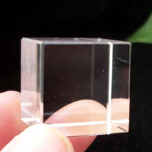 10pcs=usd16.45 Wholesale Clear Glass Display Block (display Base Cubes ...