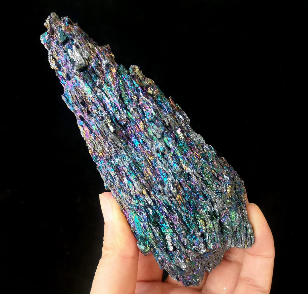 130mm 156g RAINBOW the Most IRIDESCENT Silicon Carbide, Rainbow ...