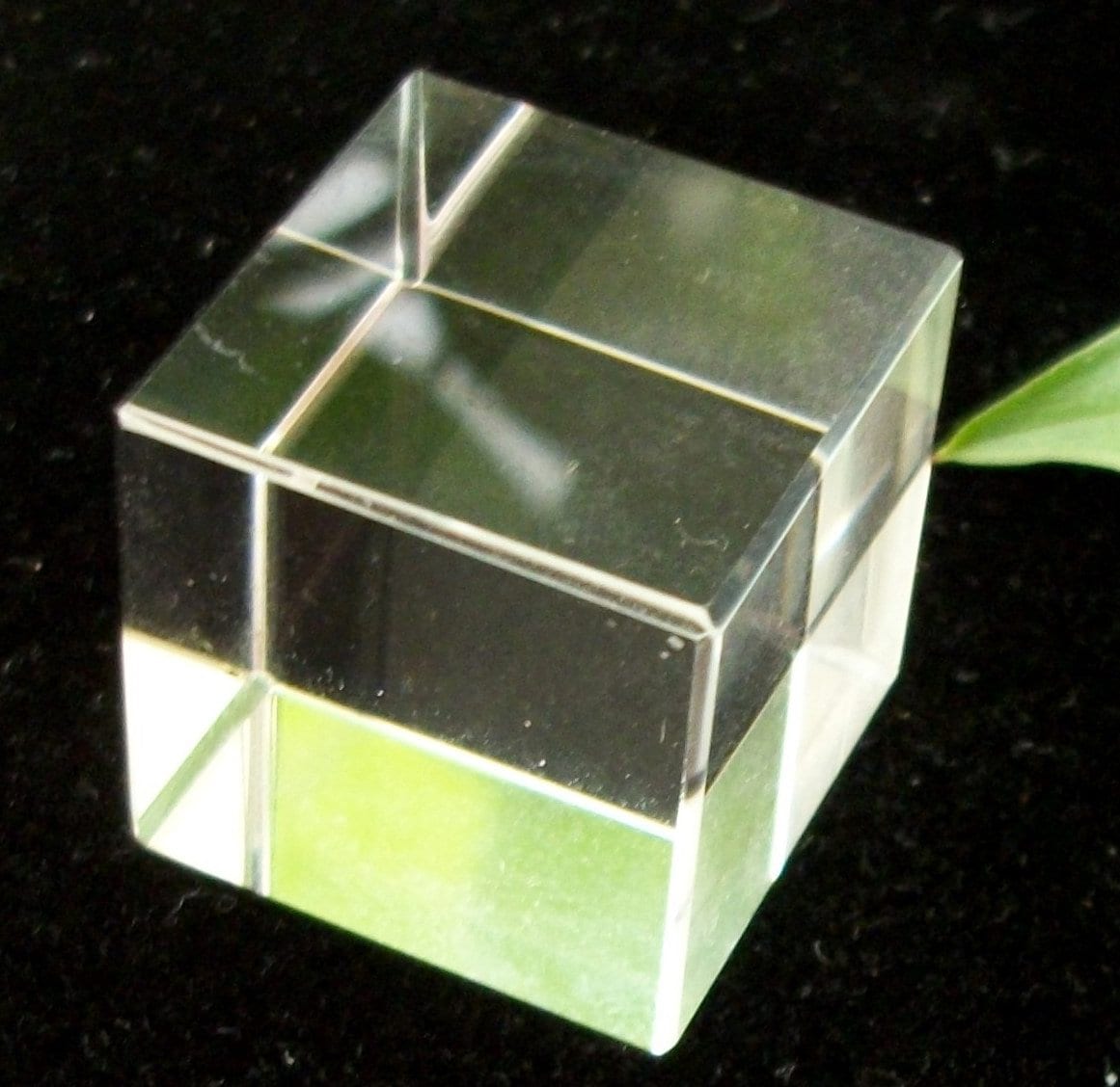 Solid Glass Cube