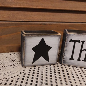 Farmhouse Personalized Wooden Stacking Block Set Rustic Family Name ...