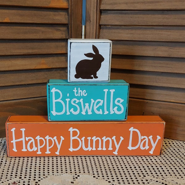 Easter Blocks - Etsy