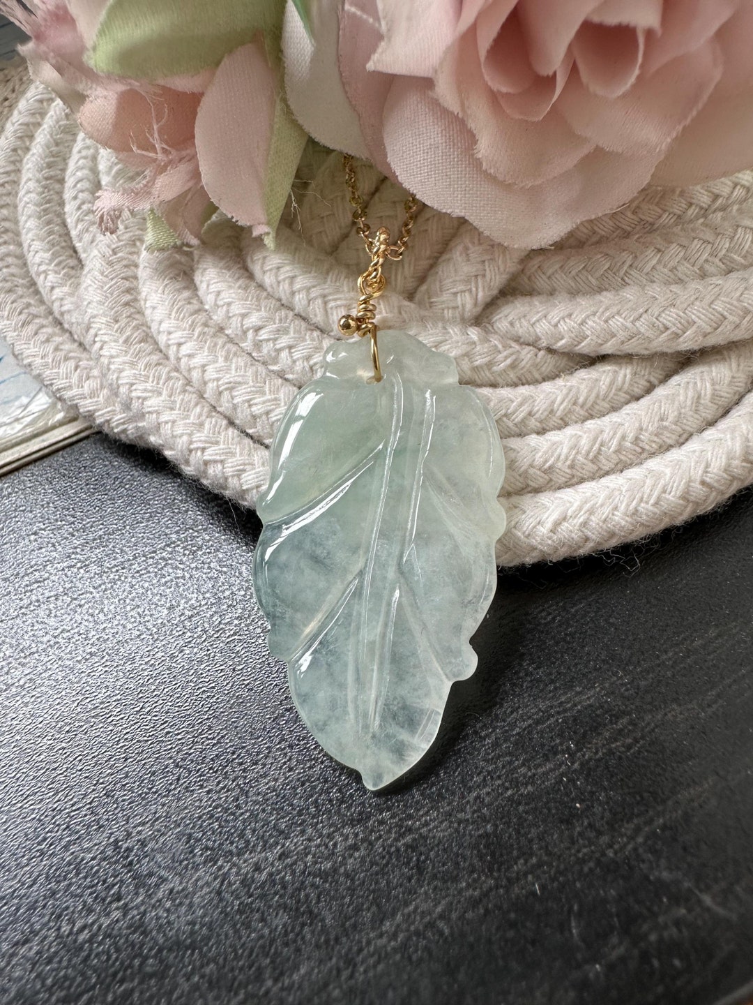 Icy Translucent Light Faint Green Type A Grade A Natural Jadeite Jade ...