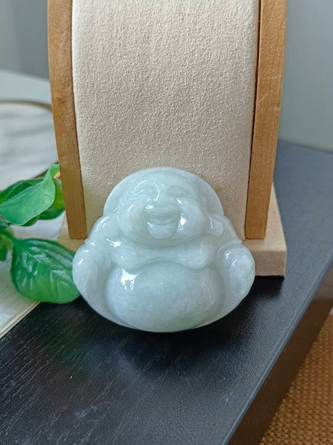 Light Pastel Green Type A Grade A Natural Jadeite Jade Fei Cui Happy ...