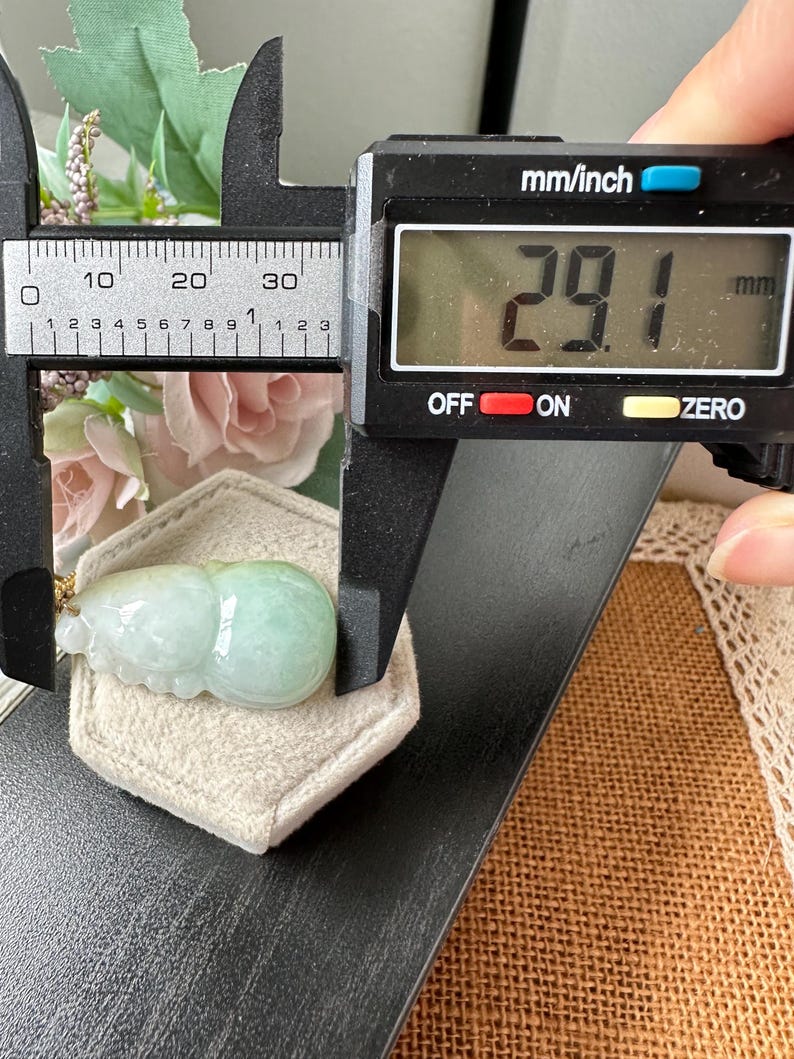 Tri Colour Type A Grade A Natural Jadeite Jade Fei Cui Calabash Hulu ...