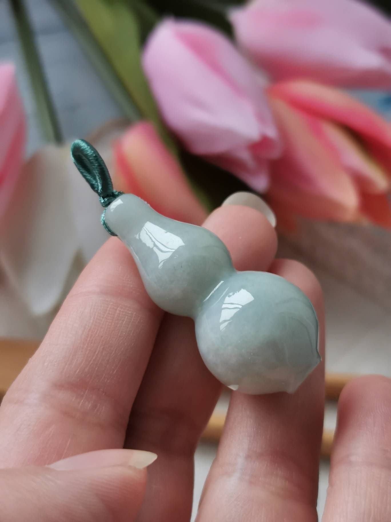 Faint Light Green With Green Spot Type A Grade A Natural | Etsy