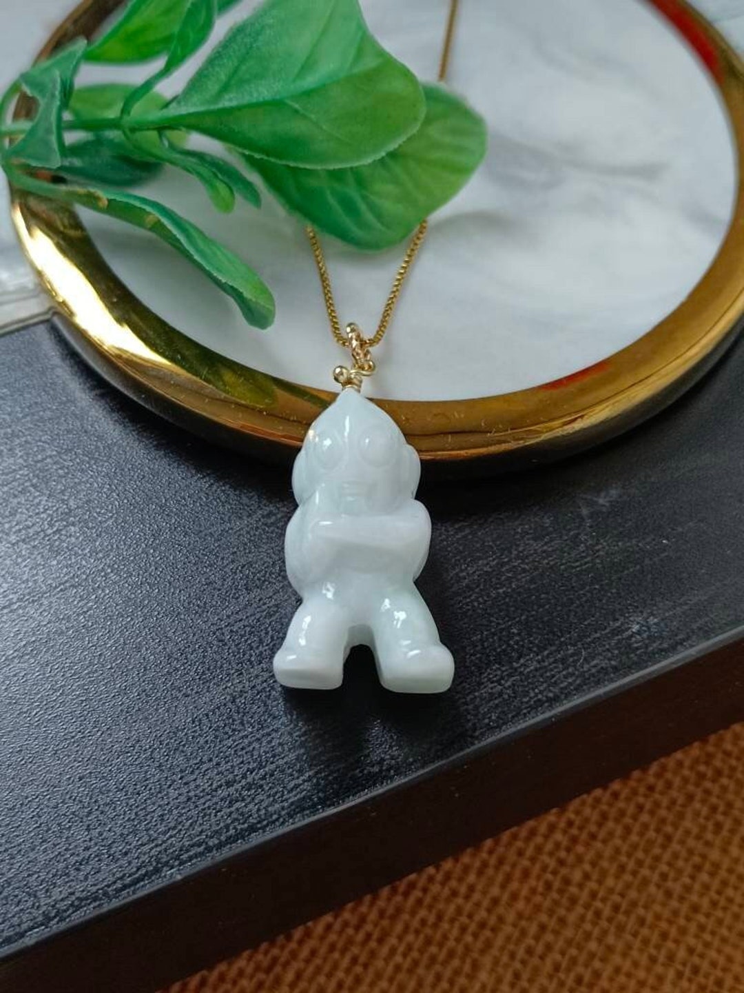 Light Faint Green Type A Grade A Natural Jadeite Jade Fei Cui Ultraman ...