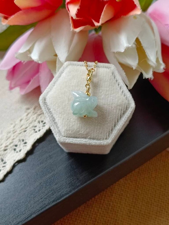 Icy Light Faint Green Type A Natural Jadeite Jade Fei Cui Mini - Etsy