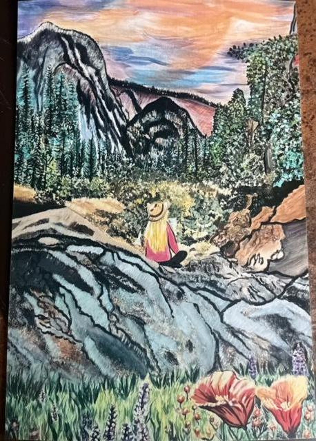 2024 Eastern Madera County Art Banner Project Print-yosemite Scene Art ...