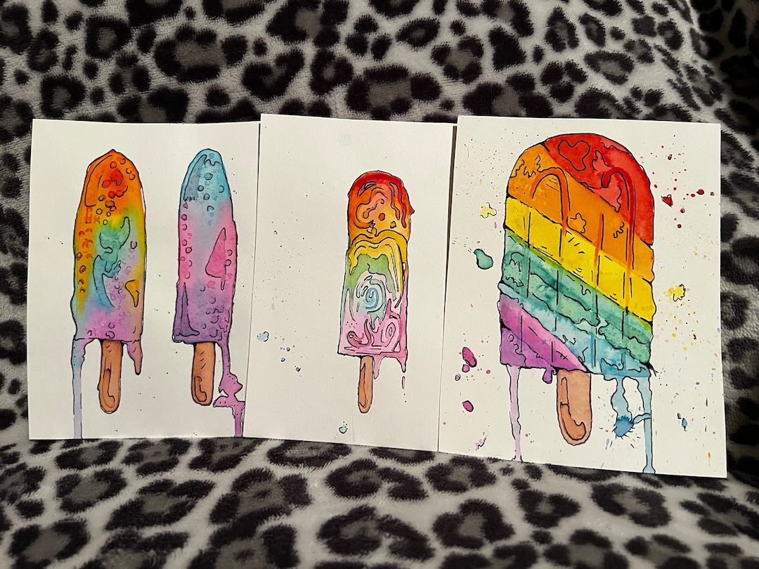 Pride Pops 3 Card Set (#2) - Etsy
